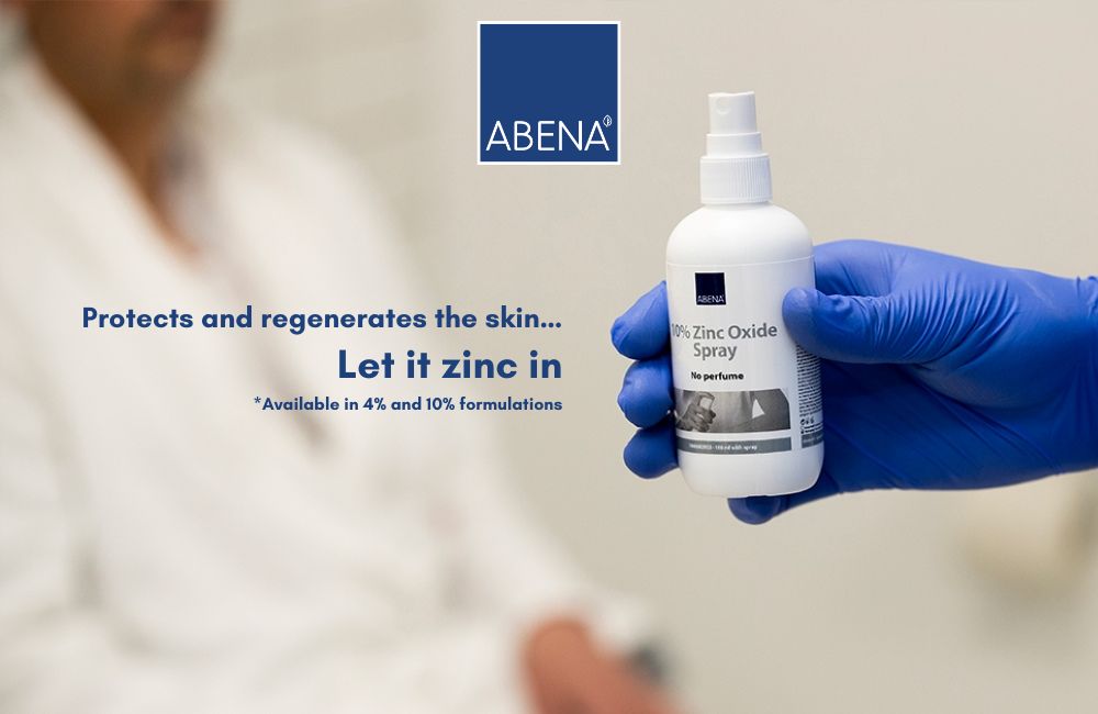 Wound Care: ABENA's Zinc Oxide Spray
