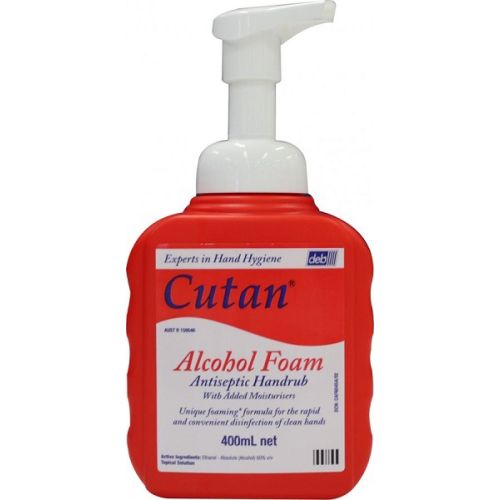 Cutan Alcohol Foam Hand Sanitizer 400ml| AMH Community