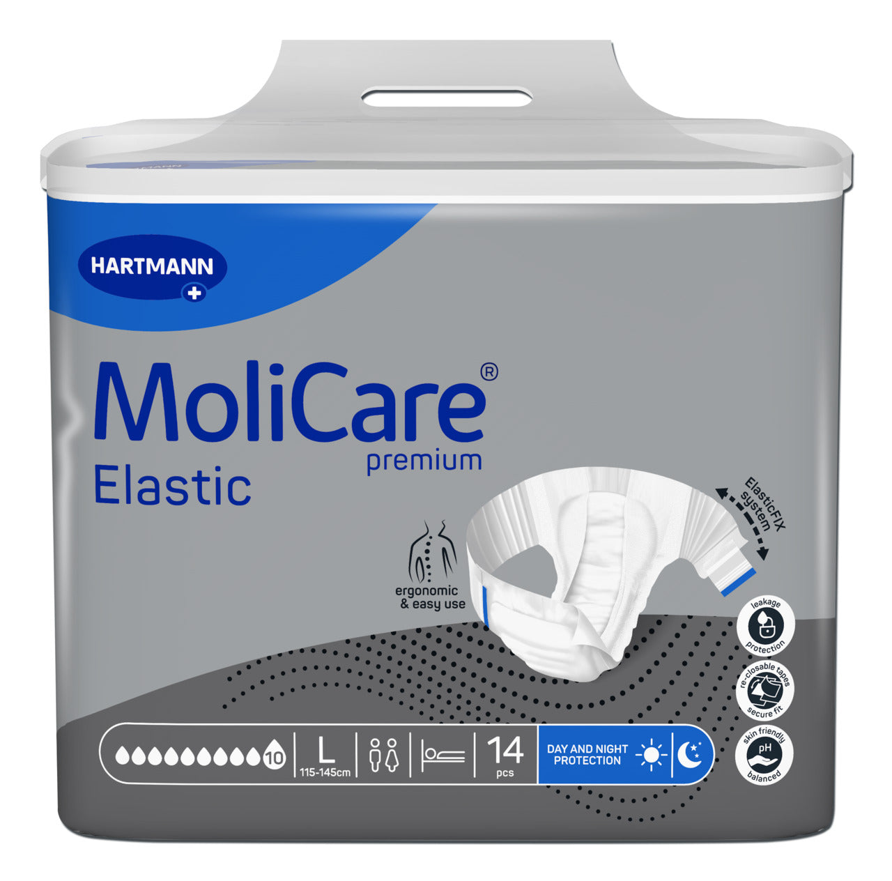 MoliCare Premium Elastic 10 Drop Large | AMH Community