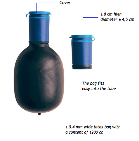 Uribag Male Discreet Foldaway Urinal| AMH Community